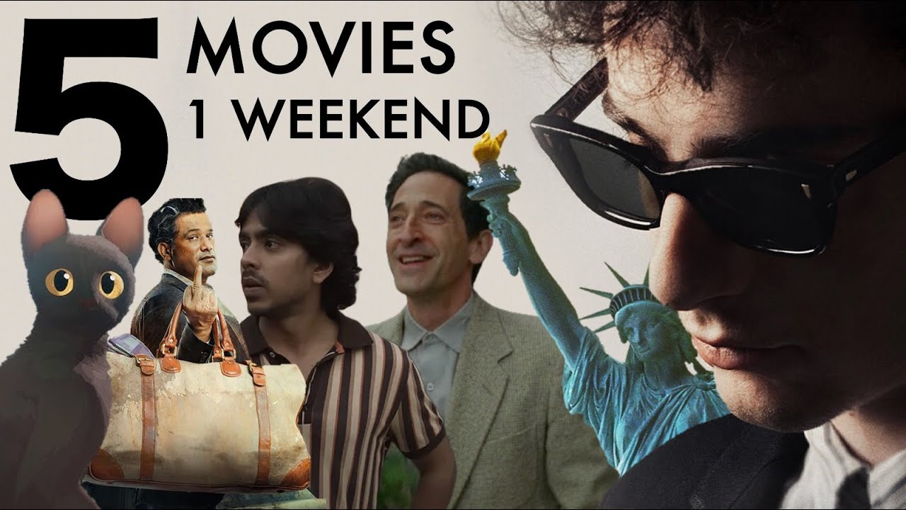 we watched 5 MOVIES in 1 WEEKEND - YouTube