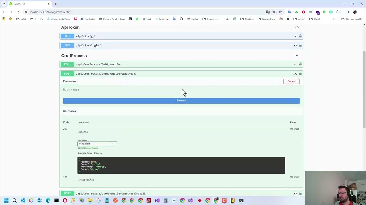 AspNet Core 8.0 + Api + Dapper CRUD İşlemleri Kullanımı Basic Example insert,delete,update ...