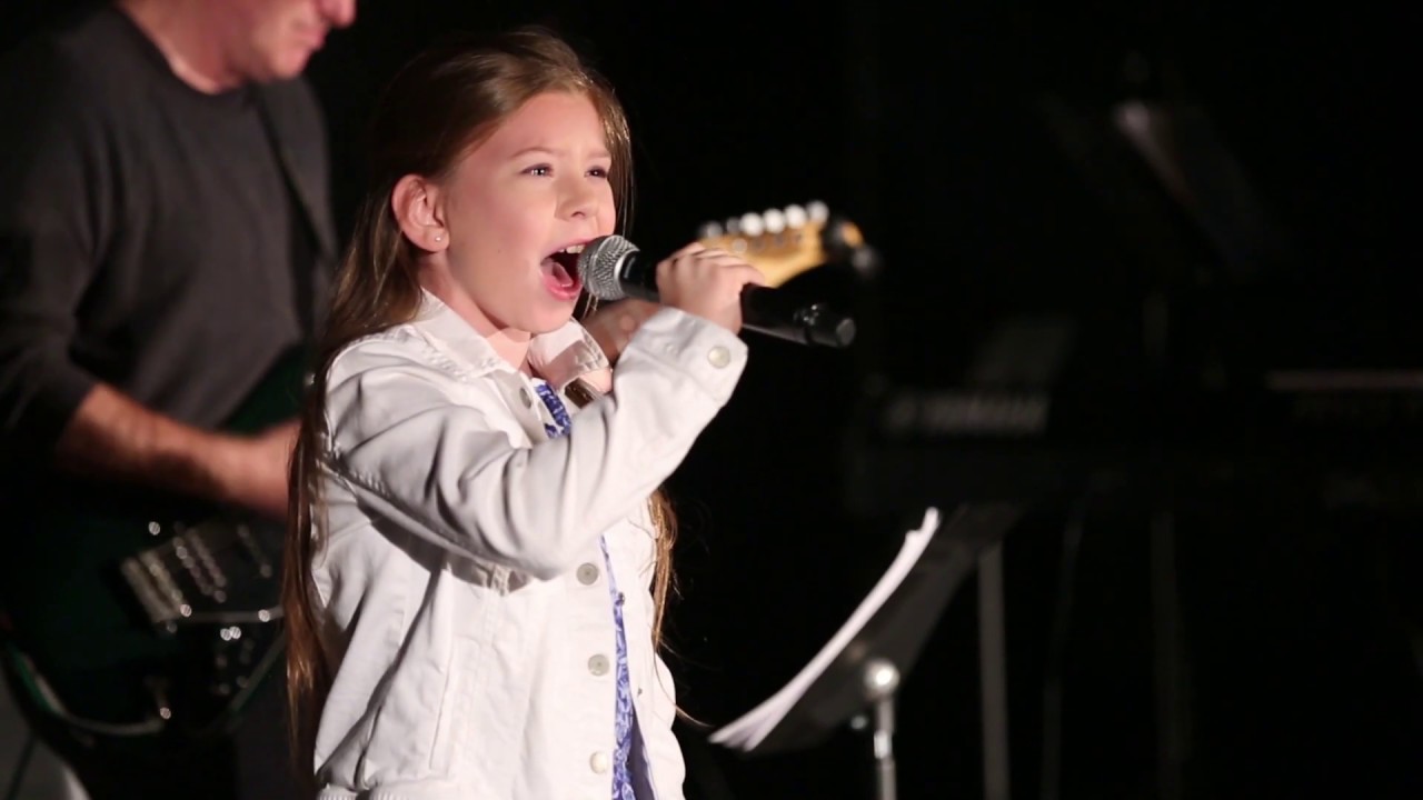 Delaney Polito "The Climb" Adorable and So Cute 10 years old sings ...