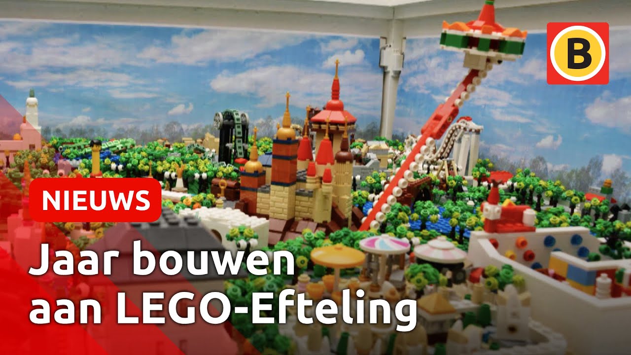 Efteling-gekken maken pretpark van LEGO | Omroep Brabant - YouTube