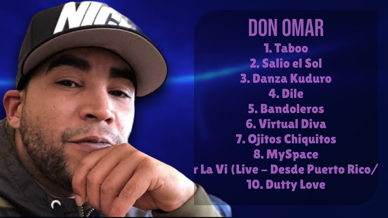 Don Omar-Ultimate hits compilation of 2024-Top-Charting Hits Playlist ...