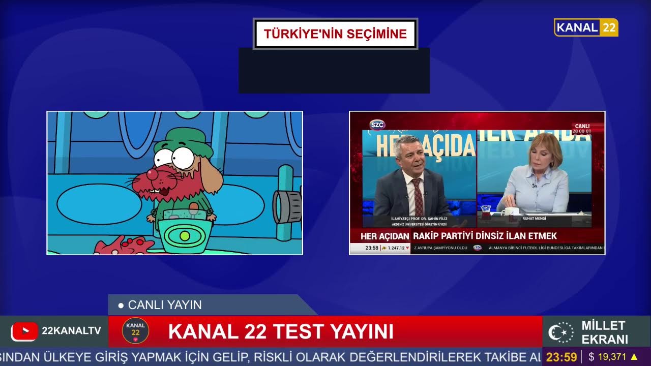 Kanal 22 Test Yayın - YouTube