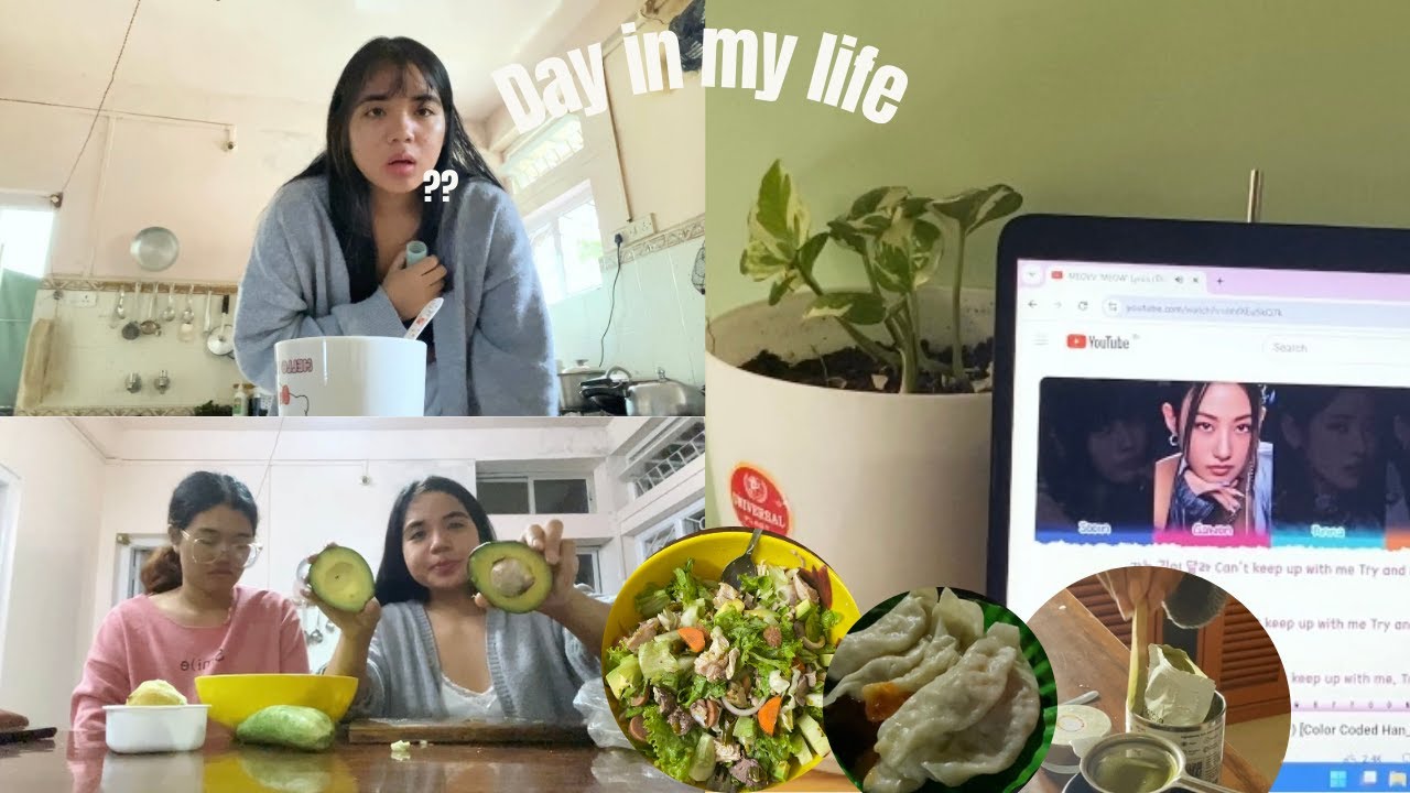 Daily Vlog 🍵 : day in my life , skincare routine , what i eat ⭐️🌿 - YouTube