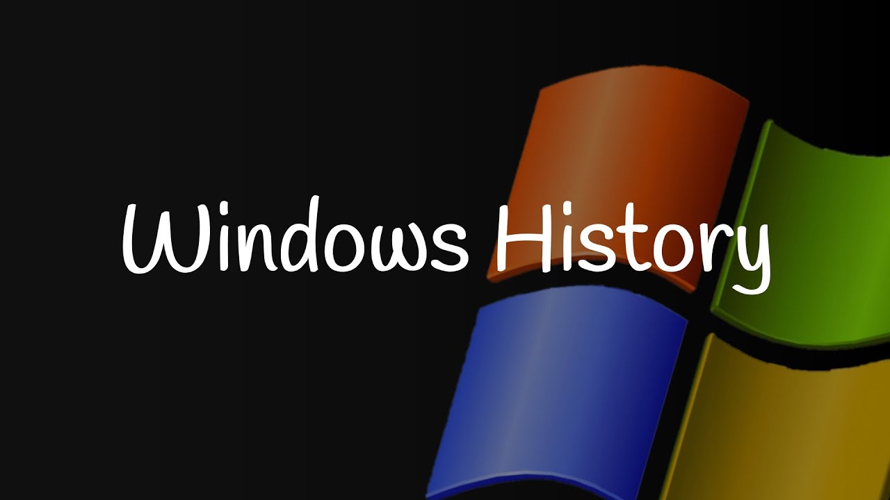 Windows History (1.0-10) (OUTDATED) - YouTube