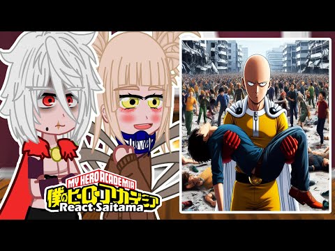 Villains Boku no Hero (MHA) React to Saitama | One Punch-Man