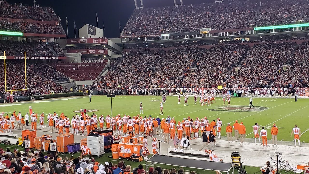 South Carolina Gamecocks vs Clemson Tigers | Senior Night | Williams ...
