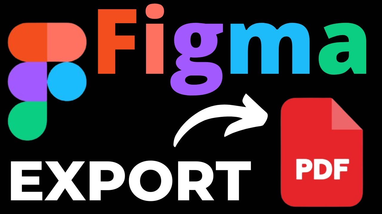 How to Export Figma Design as PDF Tutorial - YouTube