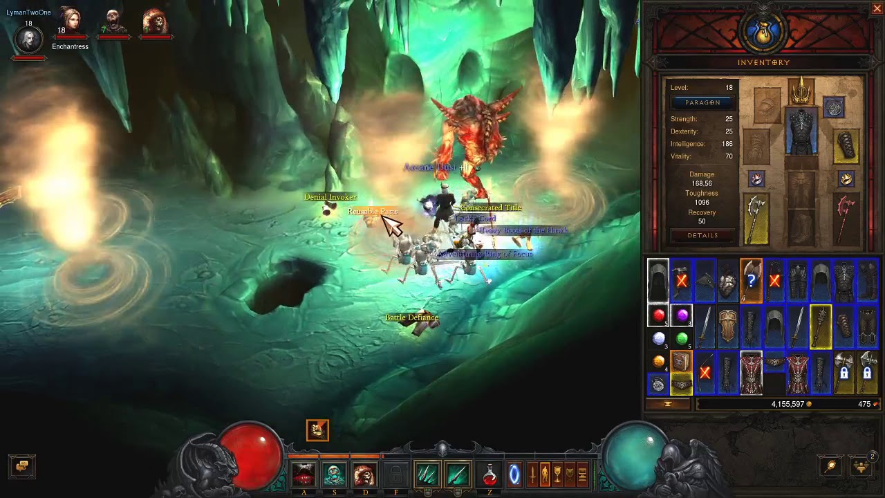 005 First Nephalem Rift, Master Difficulty; Diablo 3, S21 - YouTube