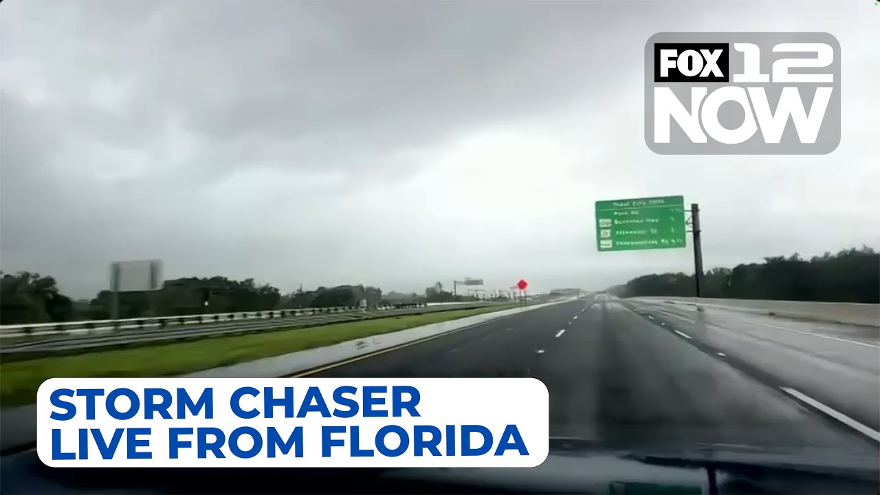 Checking back with storm chaser in Florida as Hurricane Milton ...