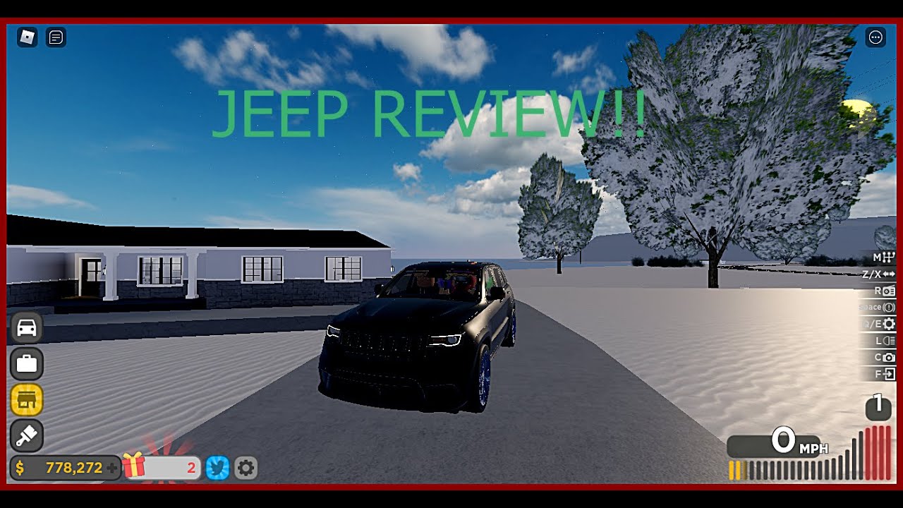 Roblox Driving Empire Reviewing the Jeep Grand Cherokee Trackhawk ...