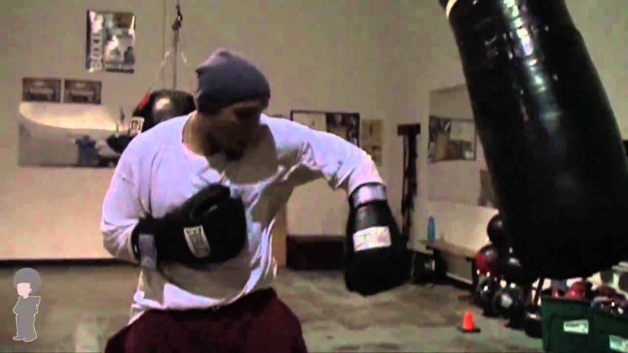 Boxing in slow motion - YouTube