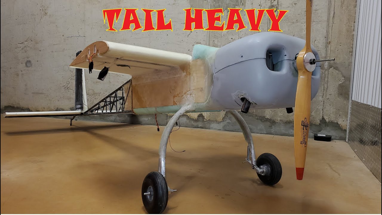 TAIL HEAVY SITUATION. Episode 31. DIY RC PLANE TAIL GLUED - YouTube