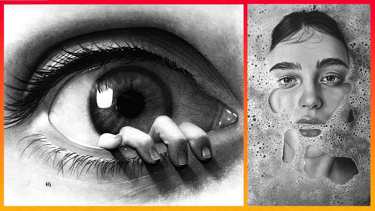 6 Amazing SKETCH Artist You Really Don't Want To Miss 2 - Pencil Sketch ...