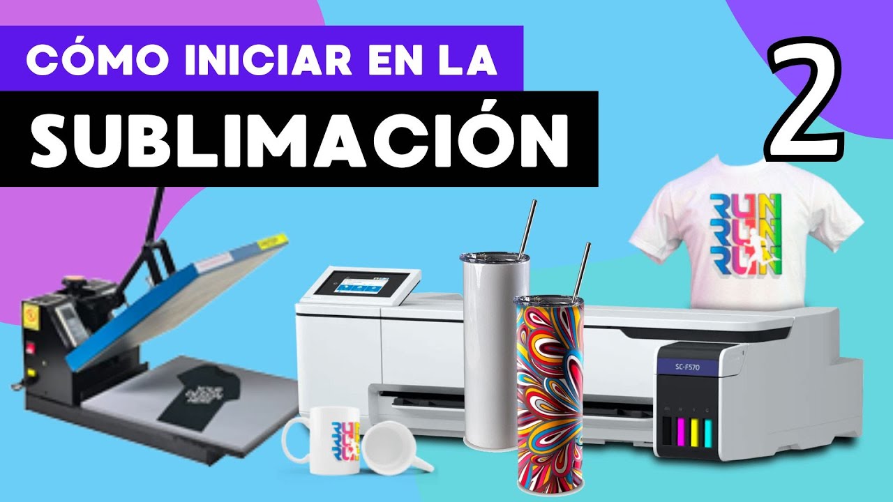 ¿Que necesito para iniciar a sublimar? #sublimacion para principiantes ...