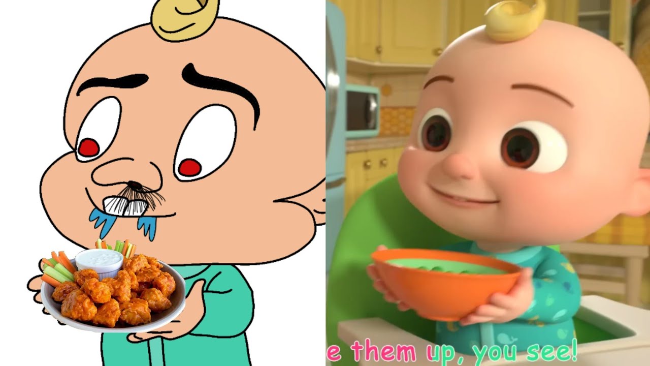 Yes Yes Vegetables CoCoMelon Nursery Rhymes Funny Drawing Meme - YouTube