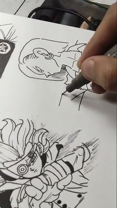 how to draw Android 18 #shorts - YouTube