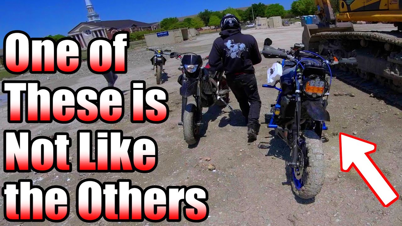 Can my DIY ADV Bike Play Supermoto Too? - YouTube