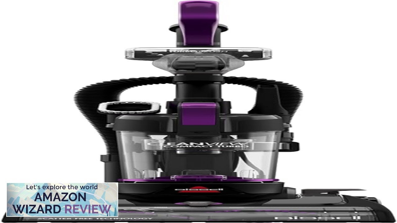 BISSELL CleanView Compact Turbo Upright Vacuum with Quick Release Wand ...