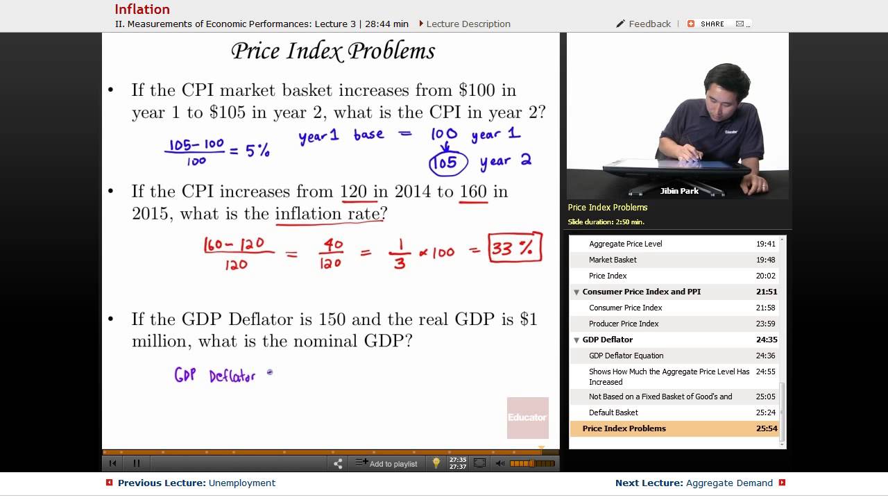 "Inflation" | AP Macroeconomics with Educator.com - YouTube