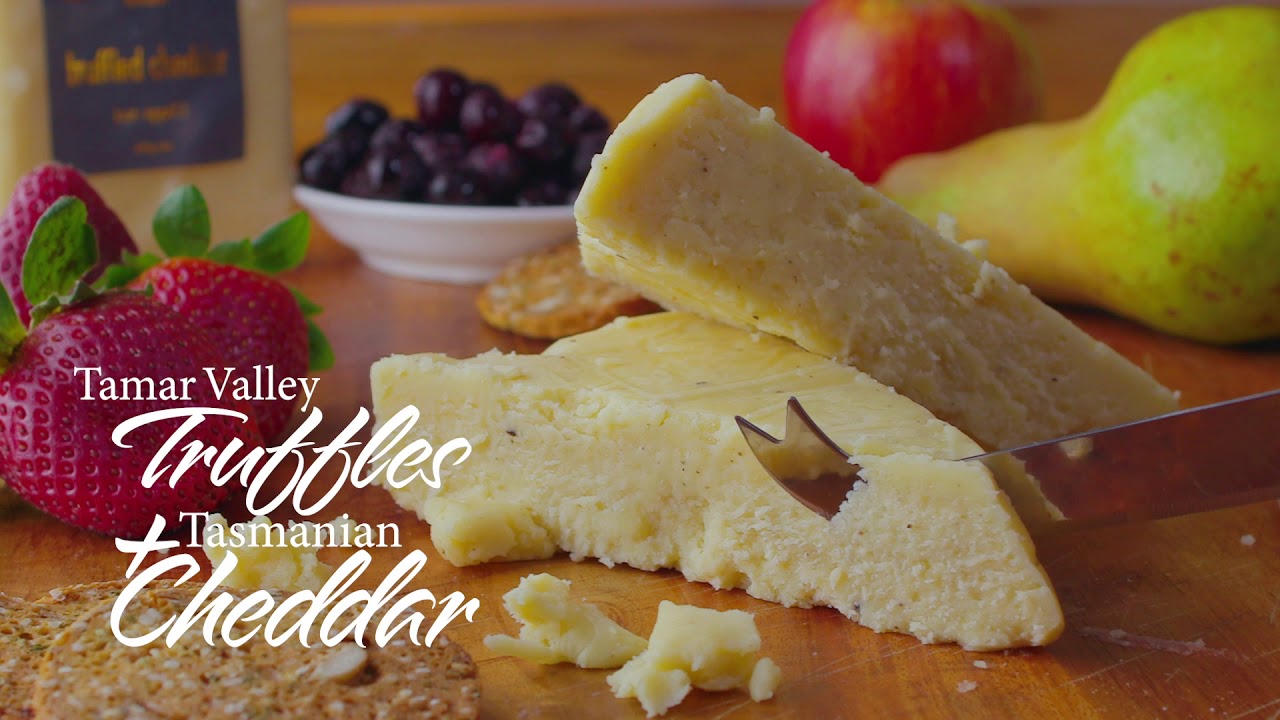 Tasmanian Truffled Cheddar from tamarvalleytruffles.com.au - YouTube