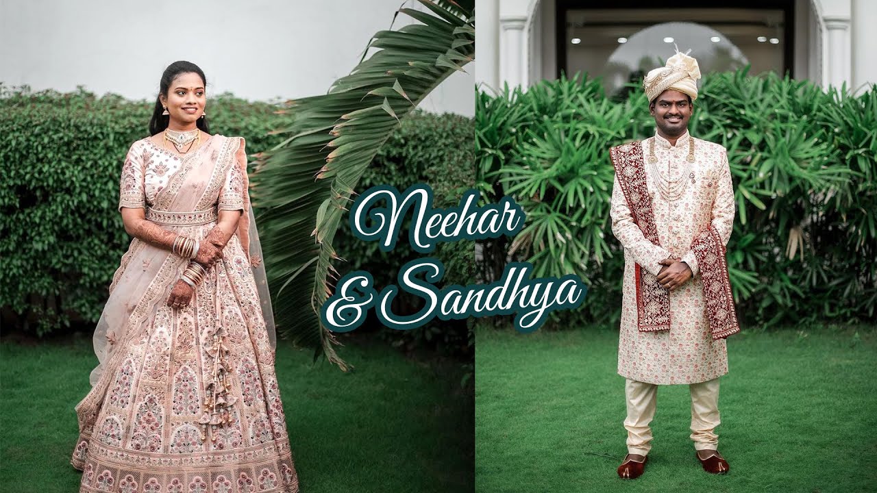 Neehar & Sandhya || Reception || V2 Studio'S - YouTube