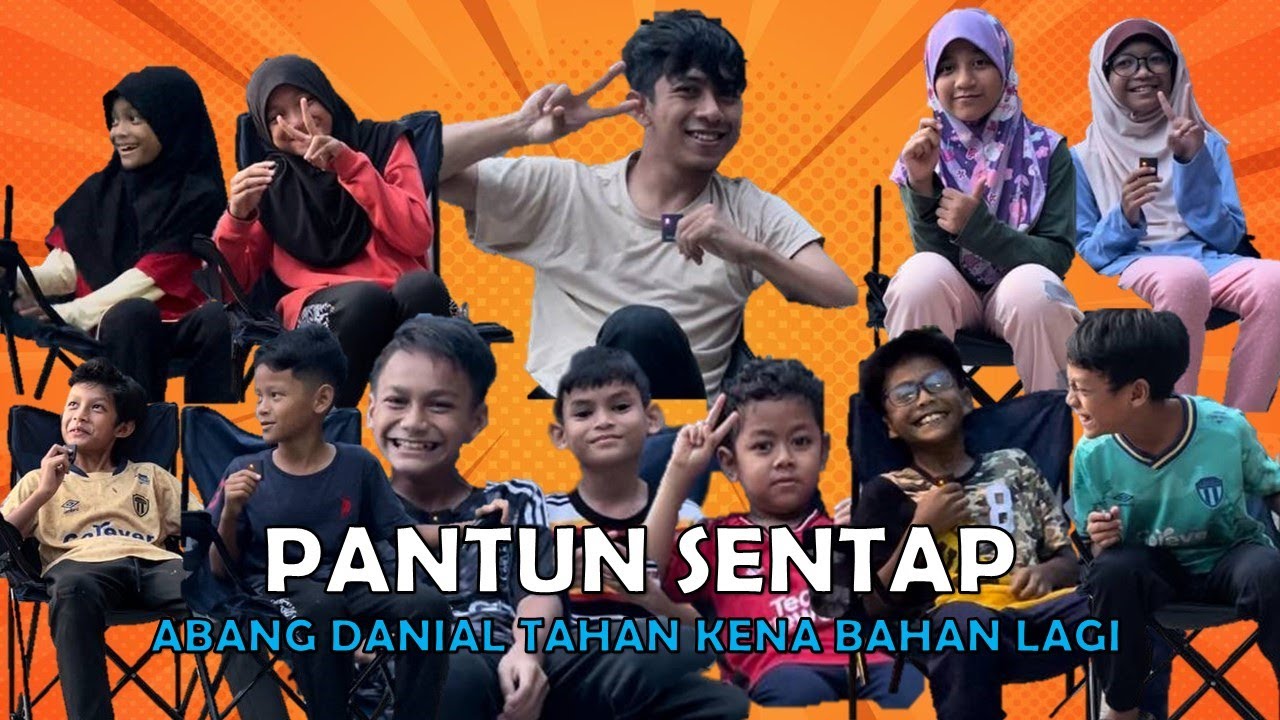 PANTUN SENTAP !! Danial kena bahan lagi - YouTube