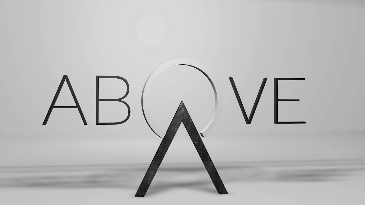 Above logo - YouTube
