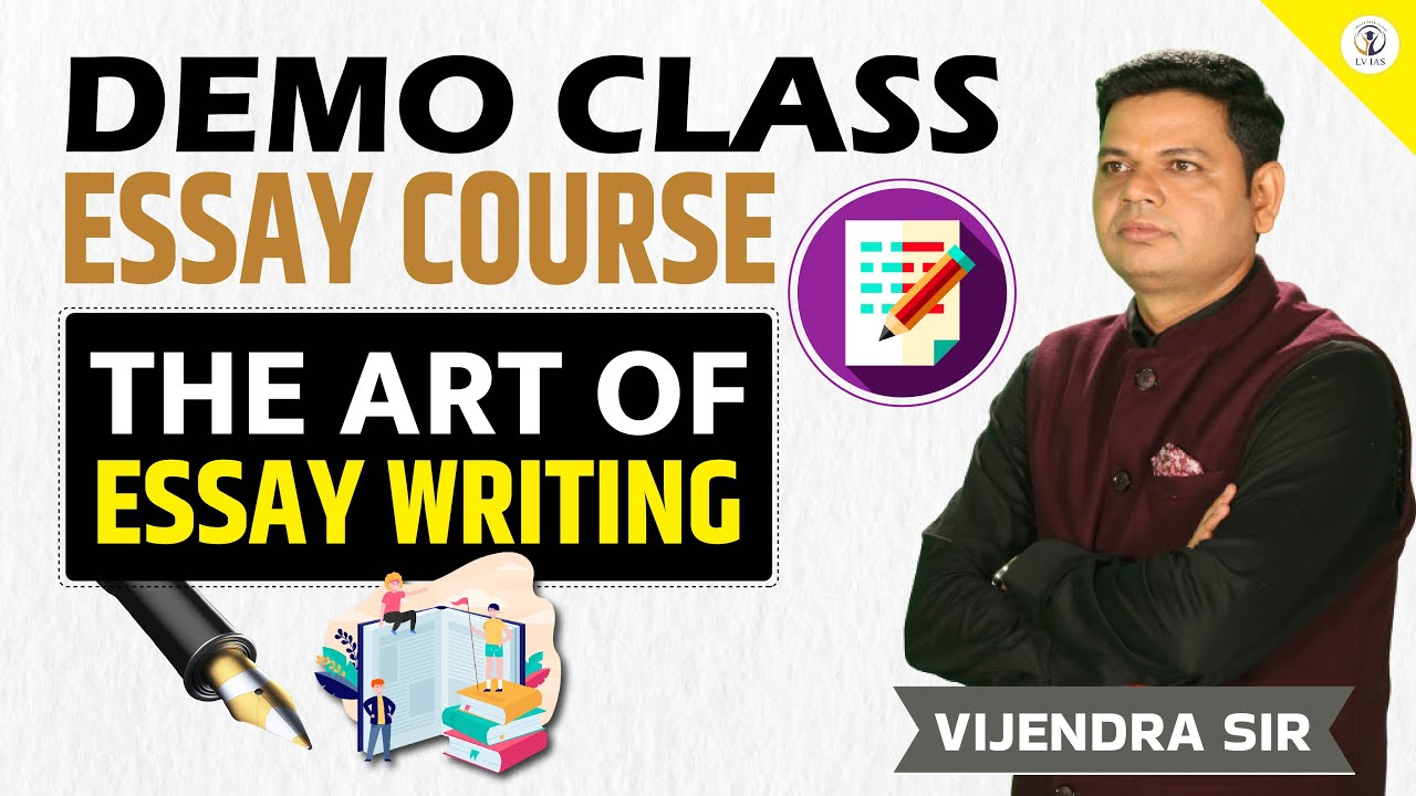 ESSAY DEMO CLASS : How to Write Essay || Techniques and Tips for Essay ...
