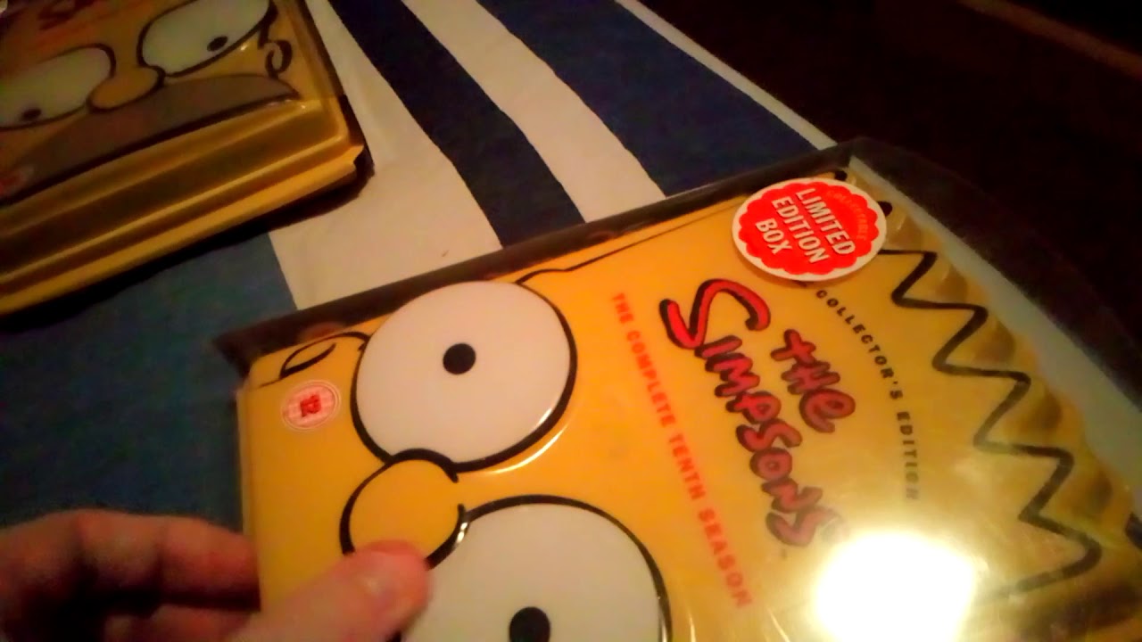 The Simpsons Limited Edition Collectors box DVD Collection 2019 ...