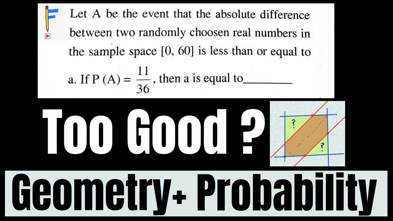 JEE Mains 2023: A Brilliant Probability Question | Geometrical ...