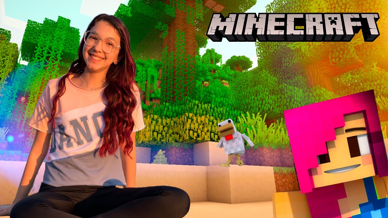 ENTREI NO MUNDO DO MINECRAFT !! UMA NOVA AVENTURA #1 | Luluca - YouTube