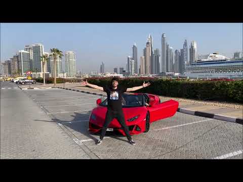 Djinvelo Dubai ALISHKA 2023 Лезгинка С Ламборджини Девочки Красавицы Танцуют Прекрасно