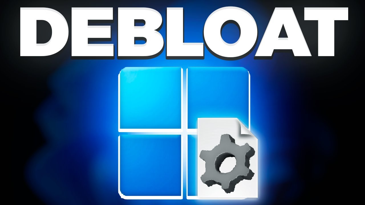 WINDOWS MAIS LIMPO E RÁPIDO: Otimização com DEBLOAT - YouTube