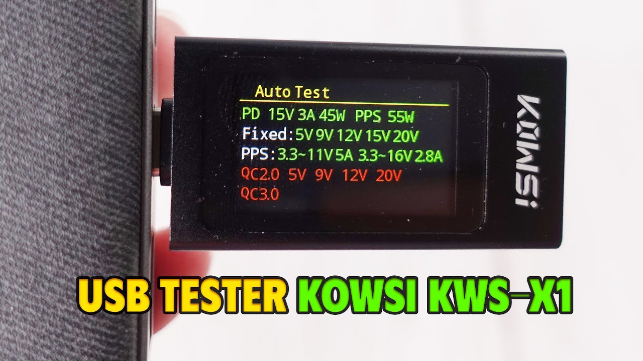 USB Tester KOWSI KWS-X1: Đánh giá chi tiết về tính năng và hiệu suất ...