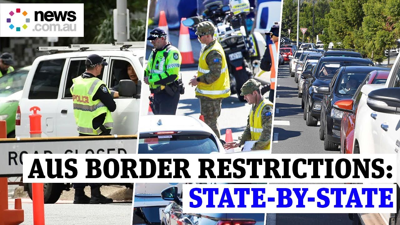 Border restrictions: State-by-state lockdowns explained - YouTube
