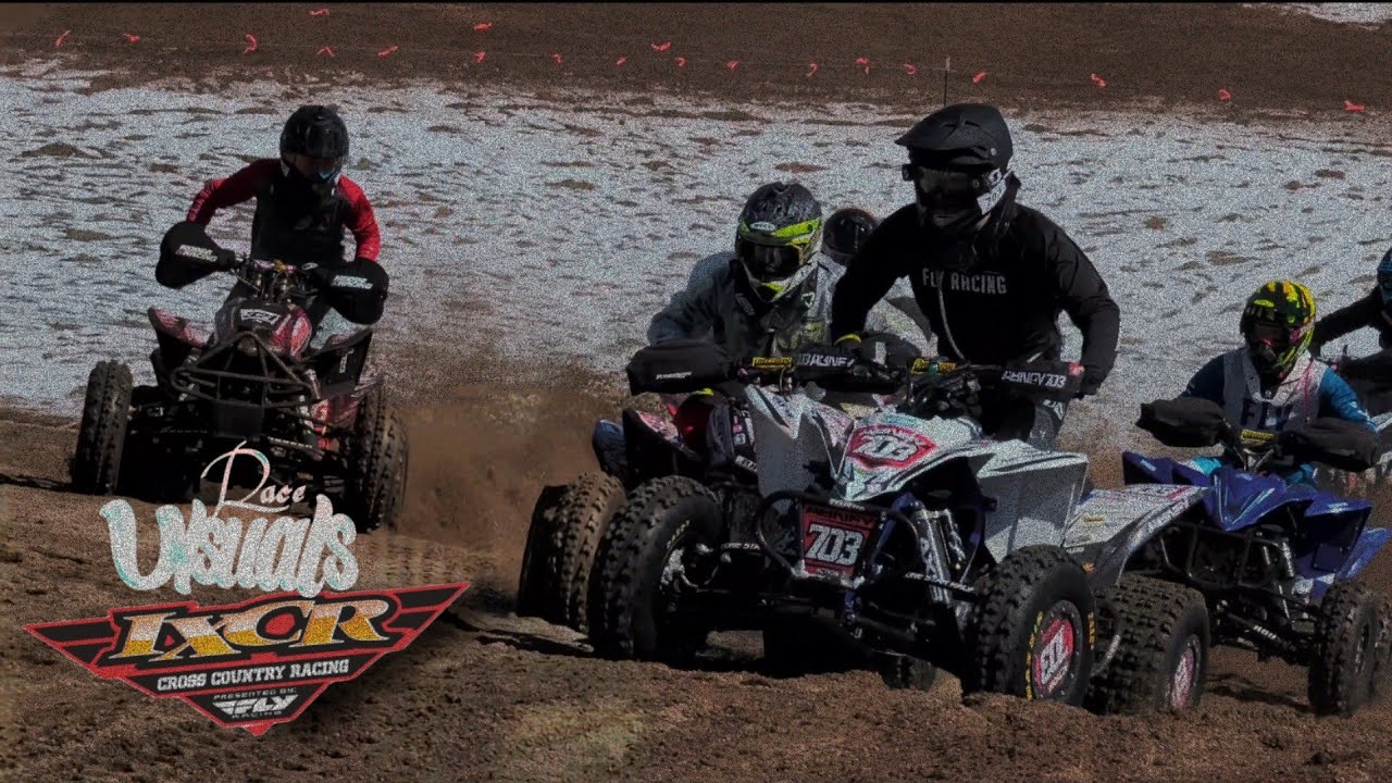 IXCR Round 1 Ice Breaker - pro atv racing through the Indiana sand ...