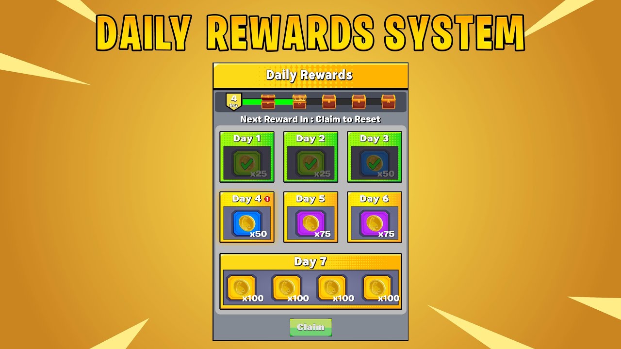 Daily Rewards System Setup Guide #uefn #verse #fortnitecreative # ...