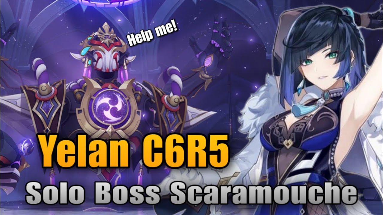 Yelan C6R5 Solo Boss Sacaramouche | Genshin Impact - YouTube