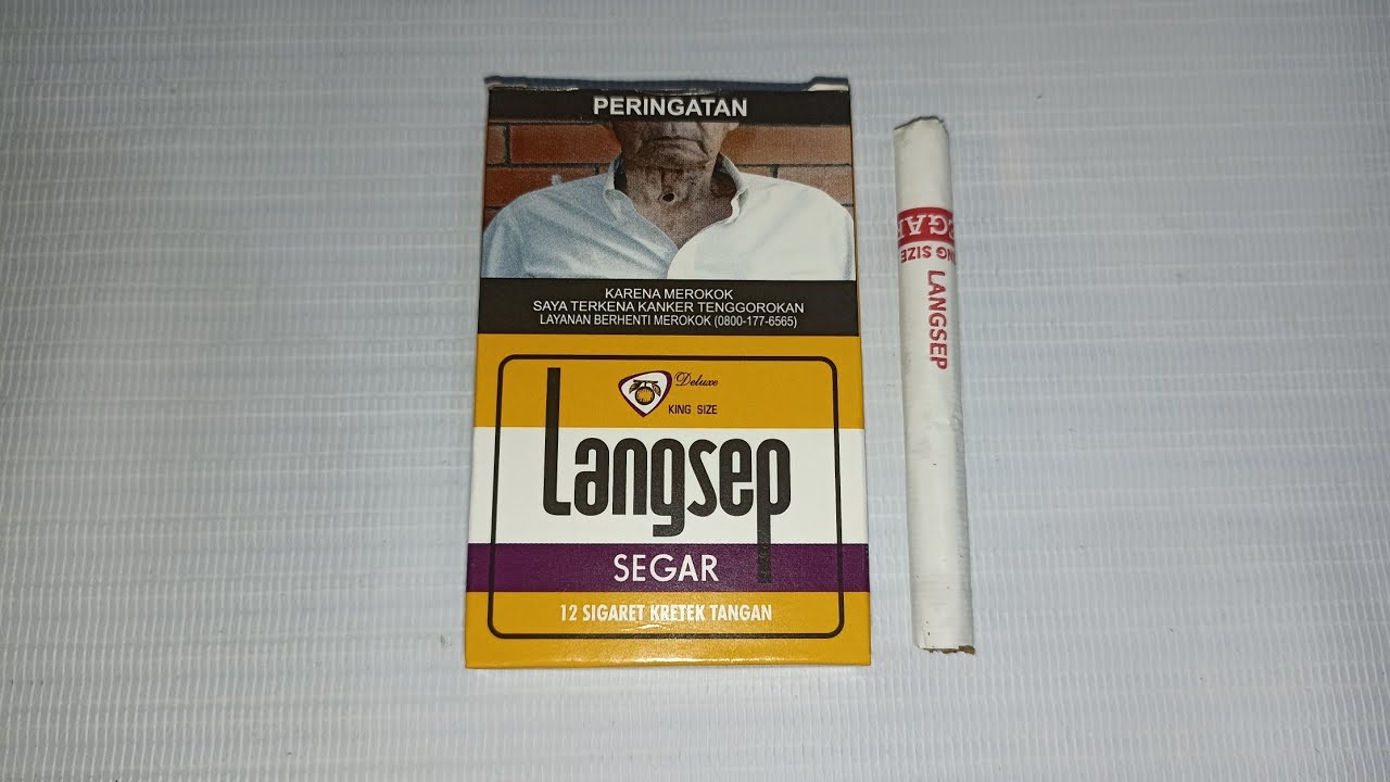REVIEW ROKOK LANGSEP SEGAR KING SIZE - YouTube