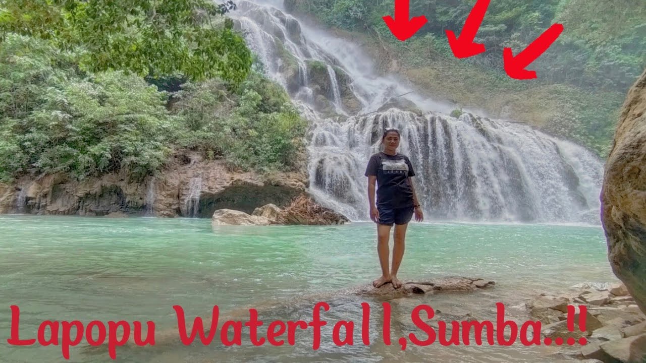 Lapopu Waterfall,Sumba - YouTube