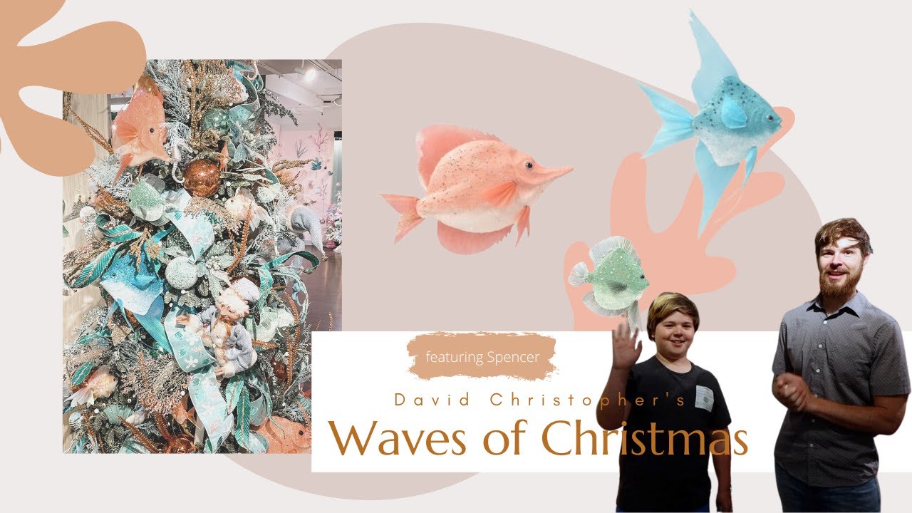 Waves of Christmas: Decorating with things found under the sea (2022 ...
