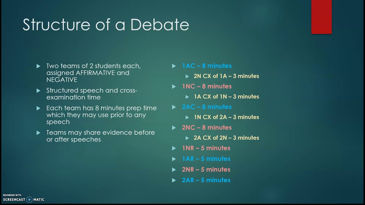 Virtual Debate Judge Clinic part 1 - YouTube