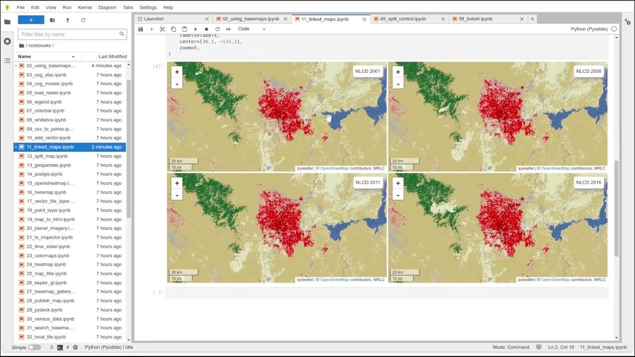 Leafmap now supports JupyterLite - YouTube