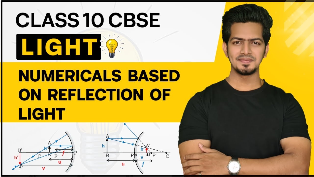 Numericals Based on Reflection of Light | 10 CBSE NCERT Questions | How ...