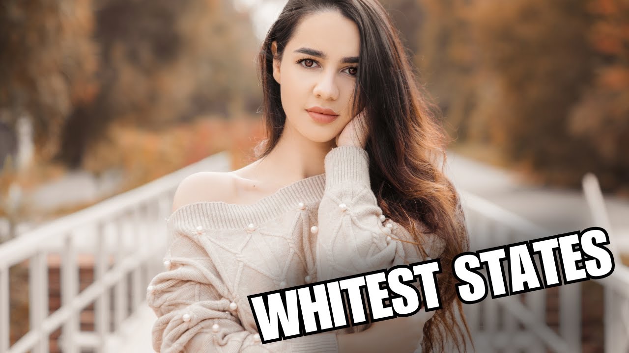 10 Whitest States in America for 2025 - YouTube