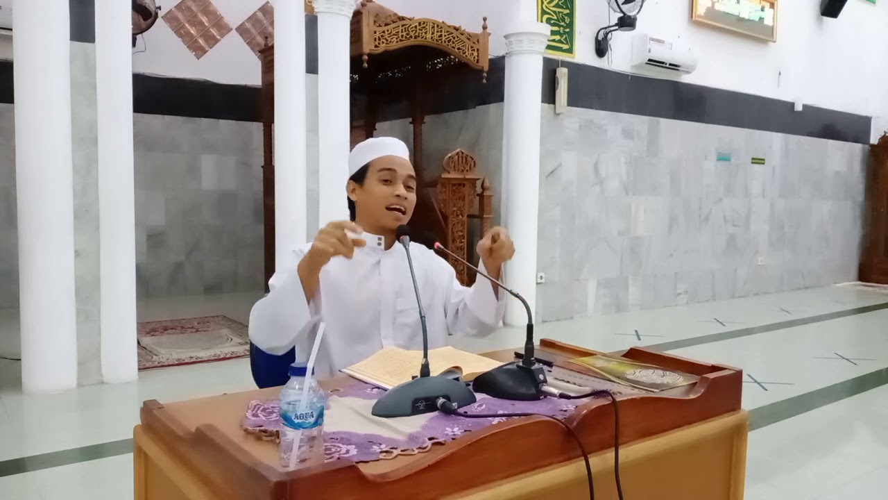 Kajian Fiqih Ibadah Bab. Sutrah/Pembatas Oleh: Syekh Maulana Husain Al ...
