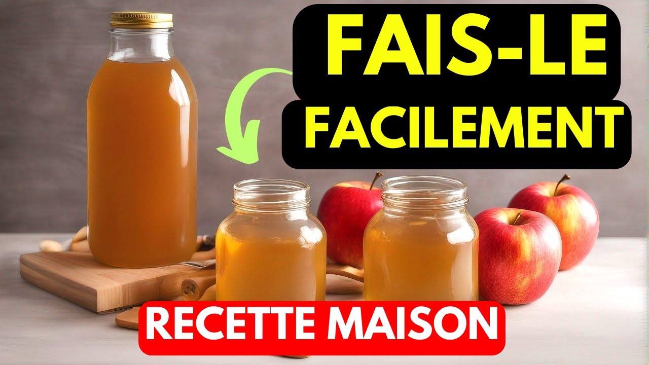 La Recette Secrète : Fabriquez Votre Vinaigre de Cidre Maison ! - YouTube