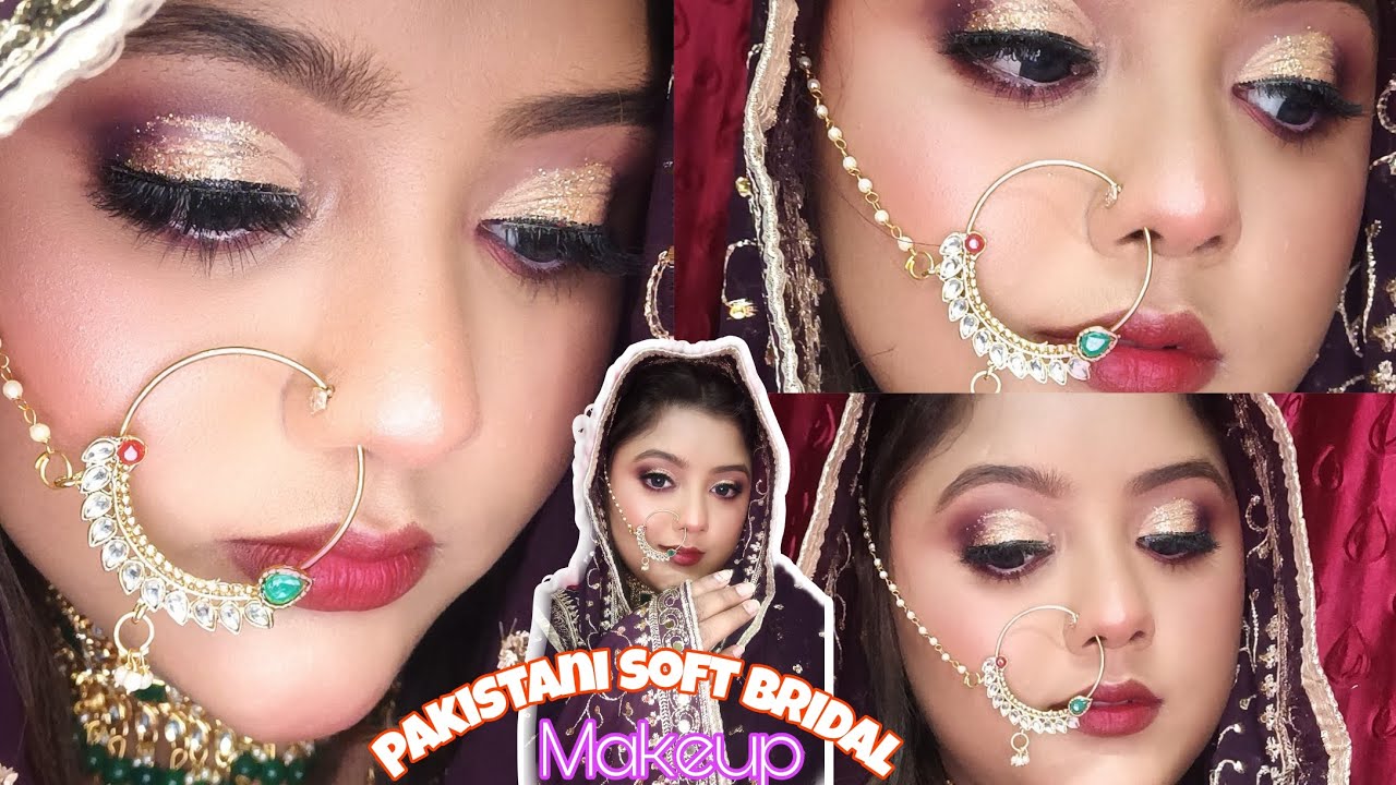 How to Flawless Pakistani Bridal Makeup tutorial | Bridal Makeup for ...