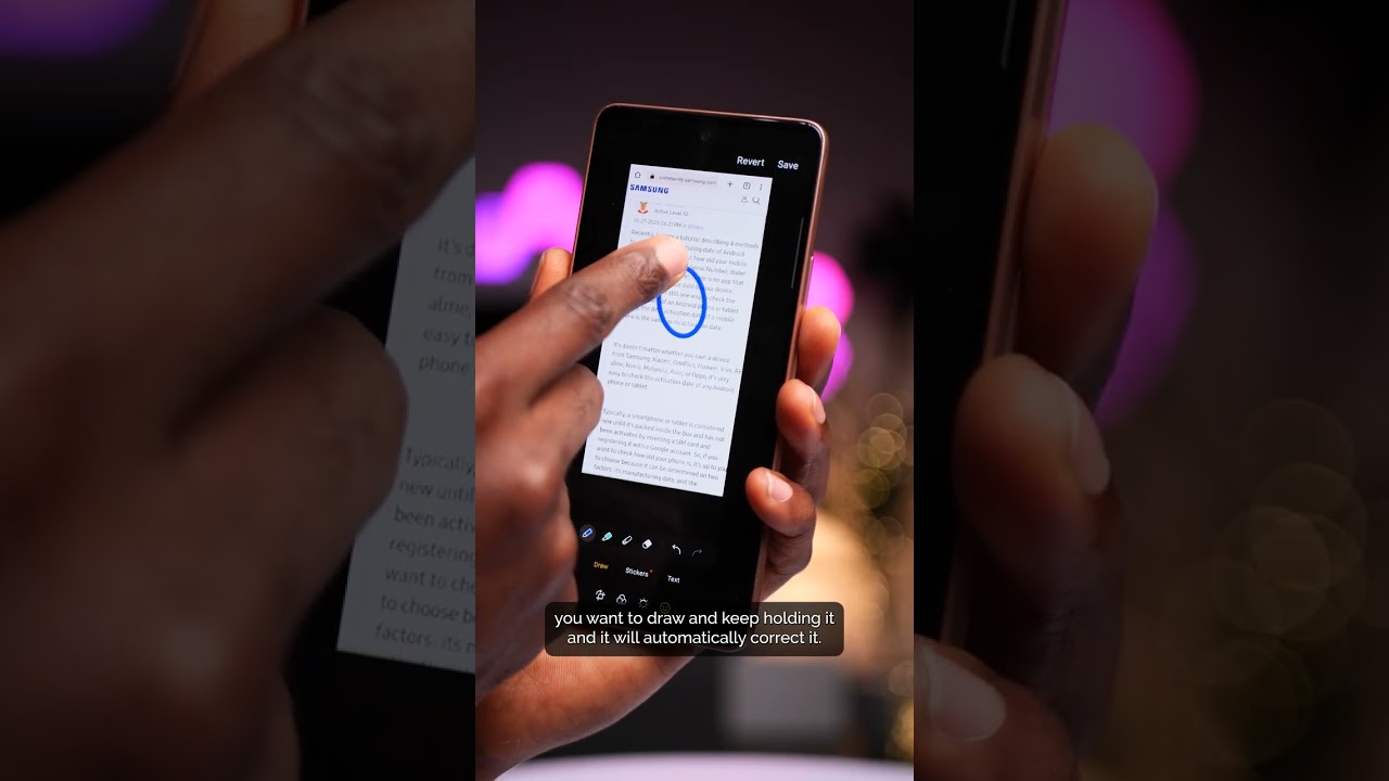 OneUI 5 Screenshot Features - YouTube