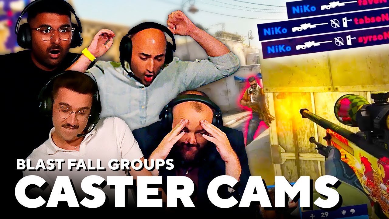 Caster Reactions Of Blast Premier Fall Groups 2022 Youtube